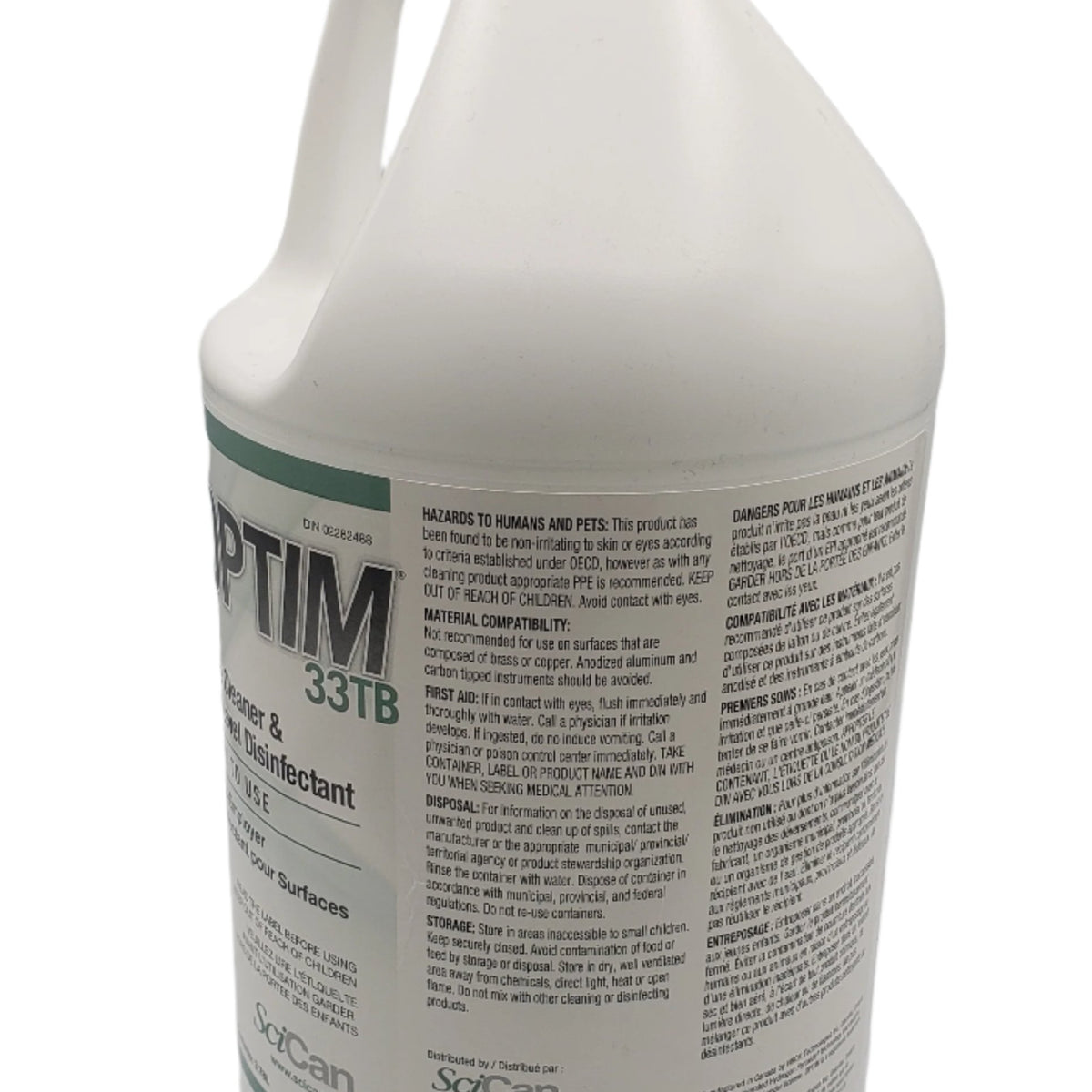 OPTIM 33TB RTU Surface Cleaner & Intermediate Level Disinfectant