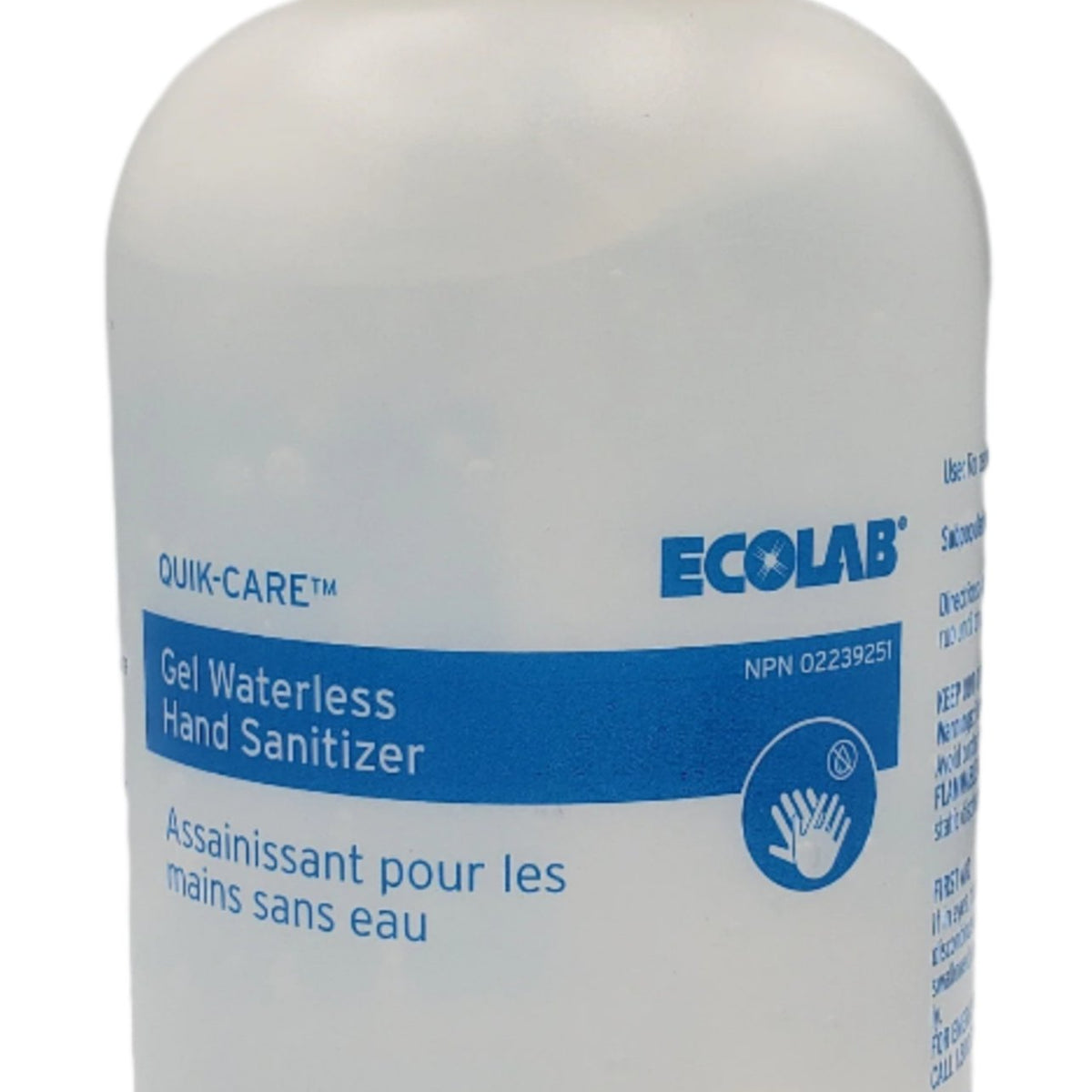 Ecolab Quik-Care Hand Sanitizer 540mL