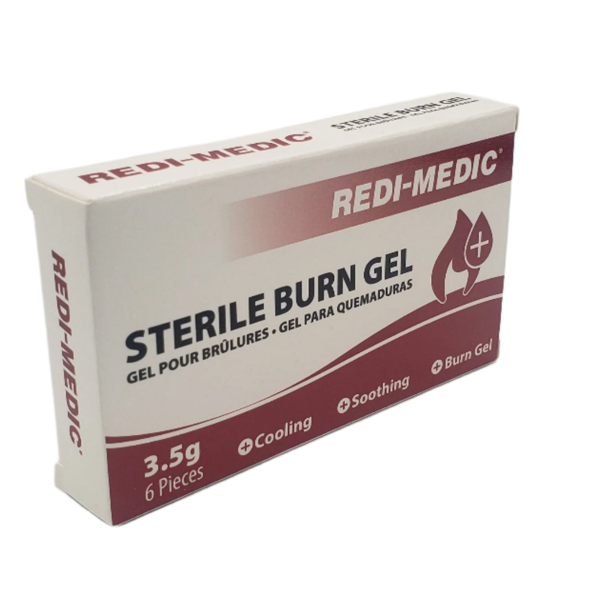 Redi-Medic Sterile Burn Gel 3.5g Box of 6