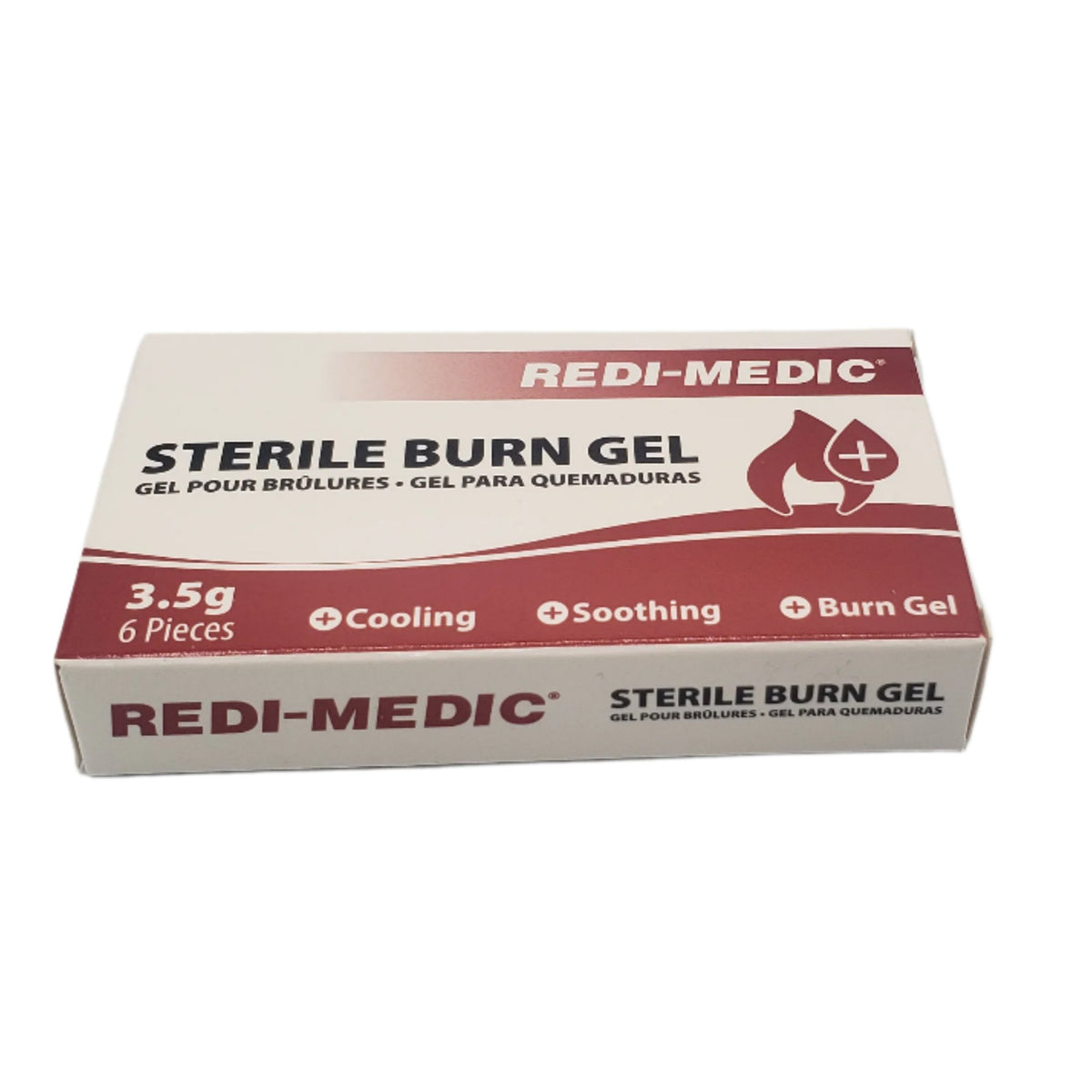Redi-Medic Sterile Burn Gel 3.5g Box of 6