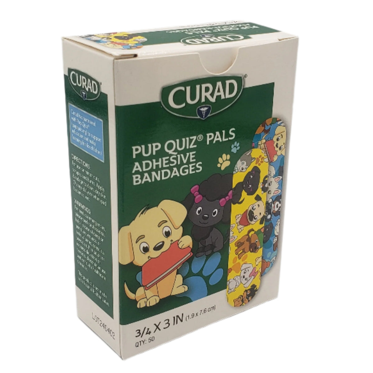 Curad Kids Plastic Adhesive Bandage 50 Bandages / Box