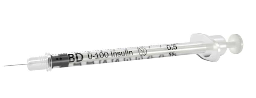 BD Insulin Syringes 0.5ml x 30G x 8mm - Canadian Medical Supply