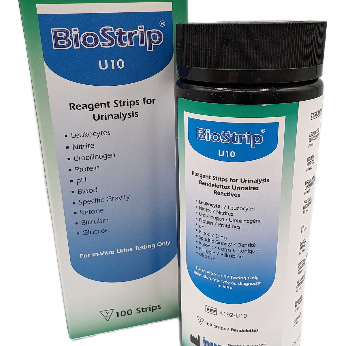 BioStrip Urinalysis 10 Parameter Test Strips