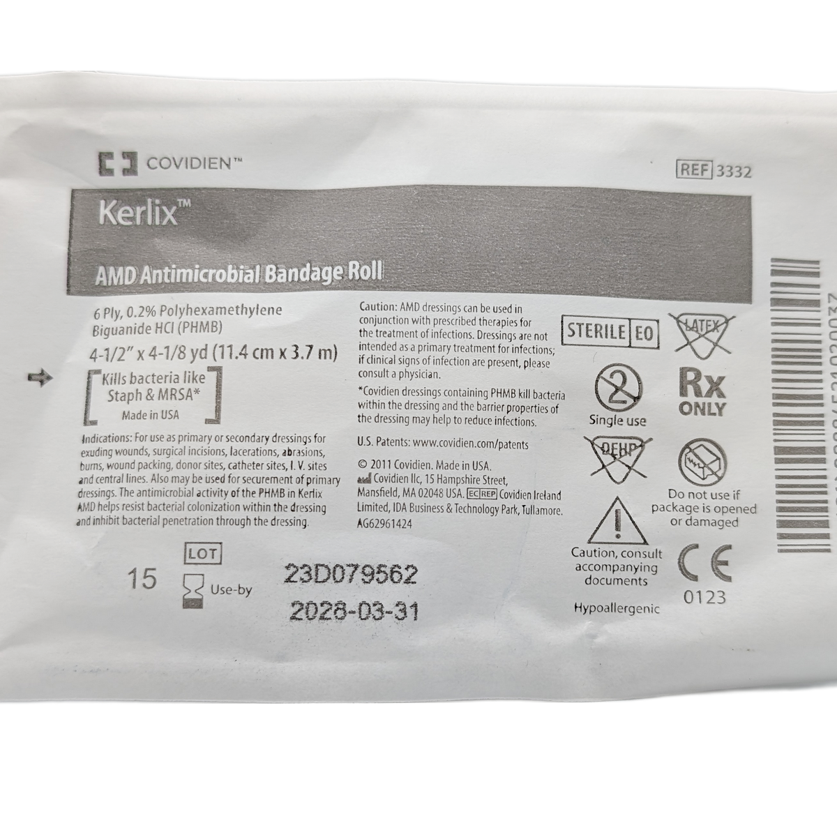 Kerlix AMD Antimicrobial Gauze Bandage Rolls