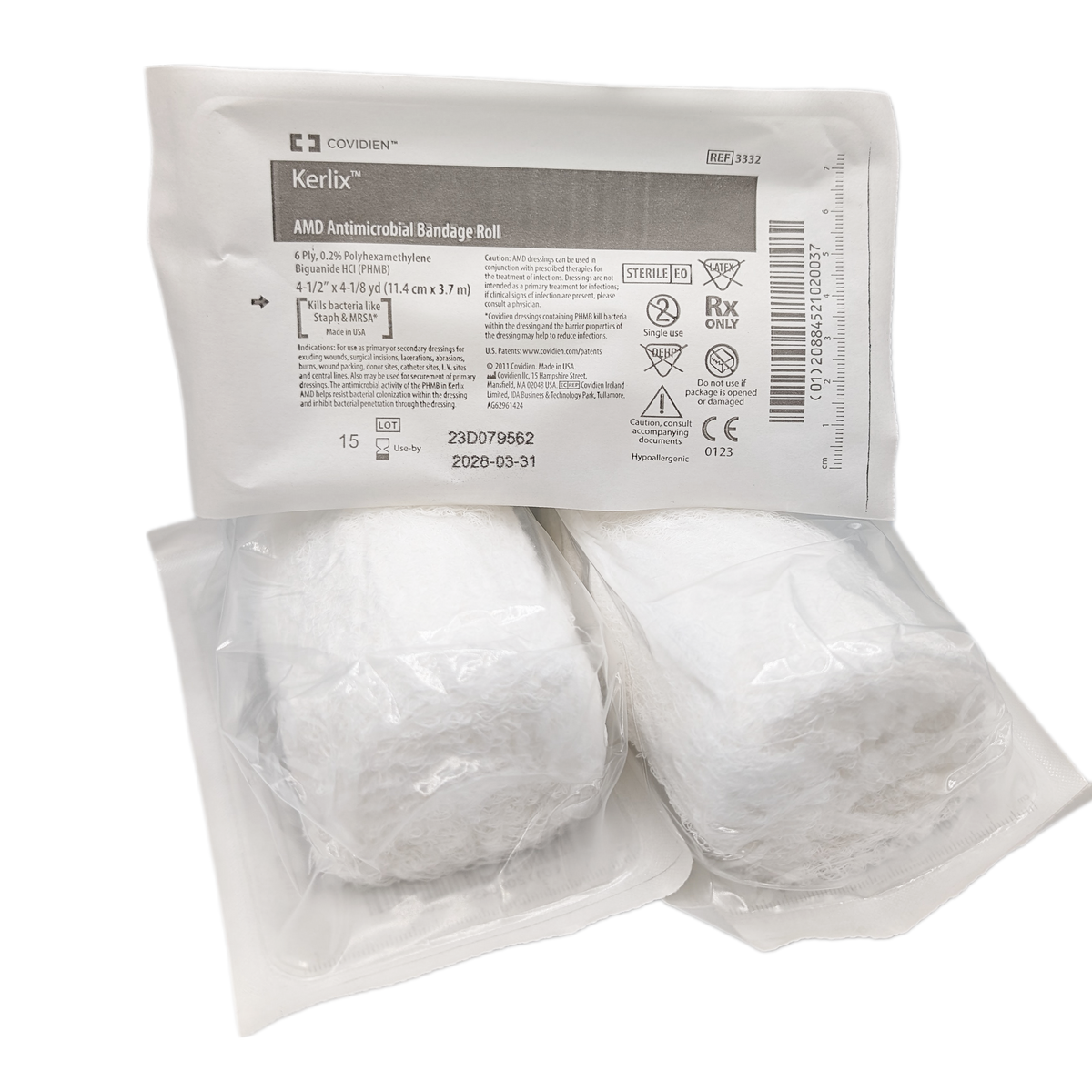 Kerlix AMD Antimicrobial Gauze Bandage Rolls