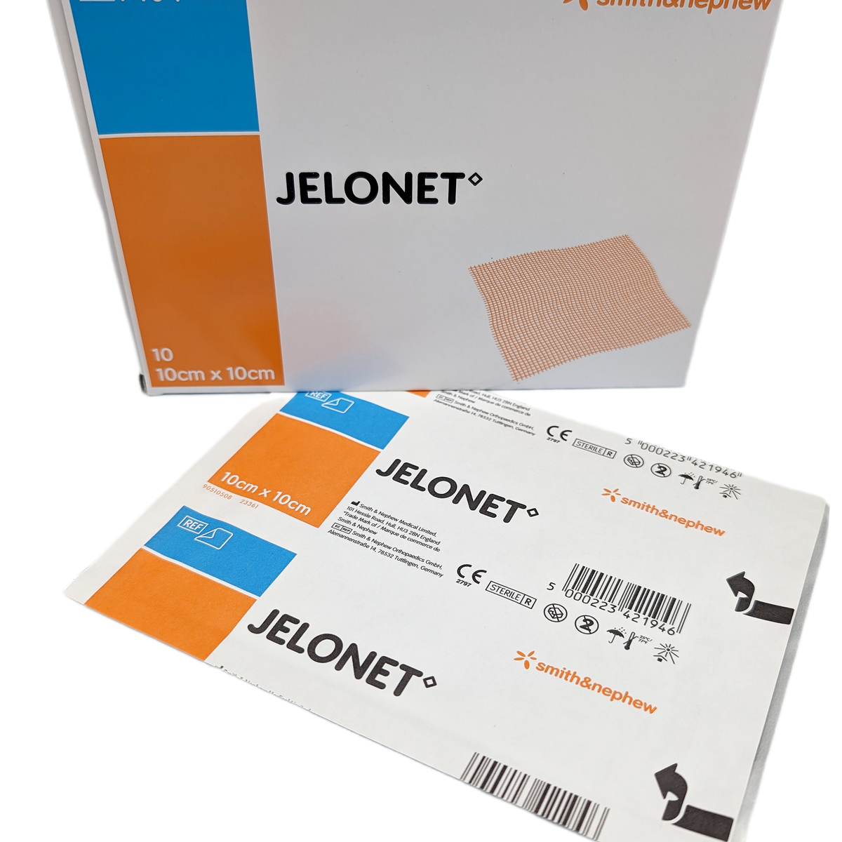 Jelonet 10cm x 10cm Paraffin Gauze Dressing