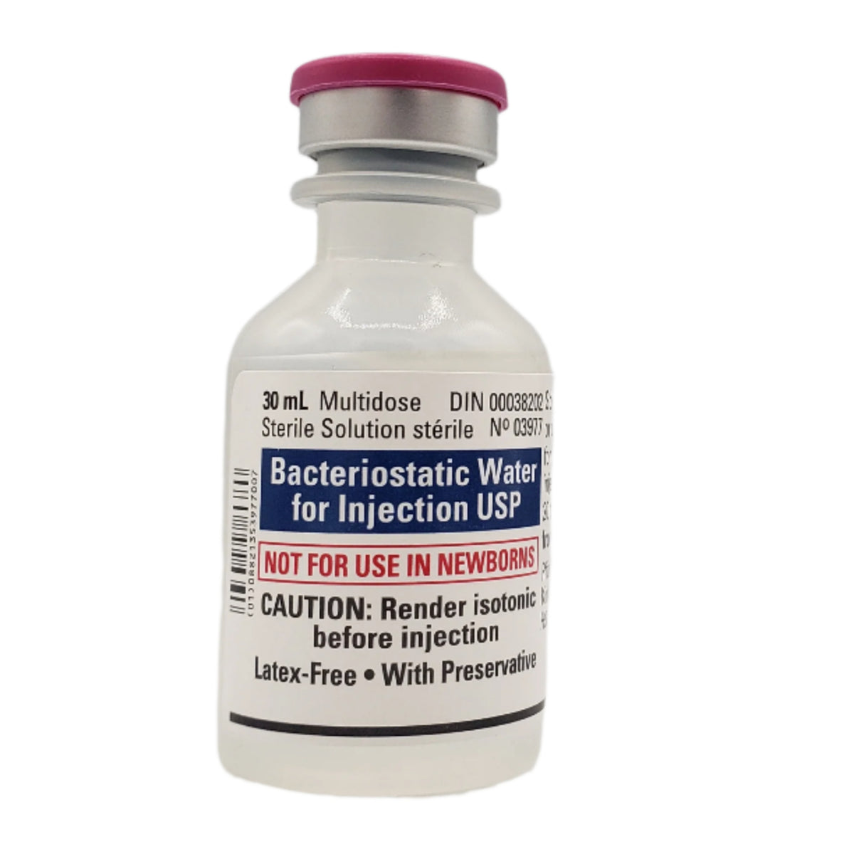 Sterile Water Bacteriostatic for Injection 30ml