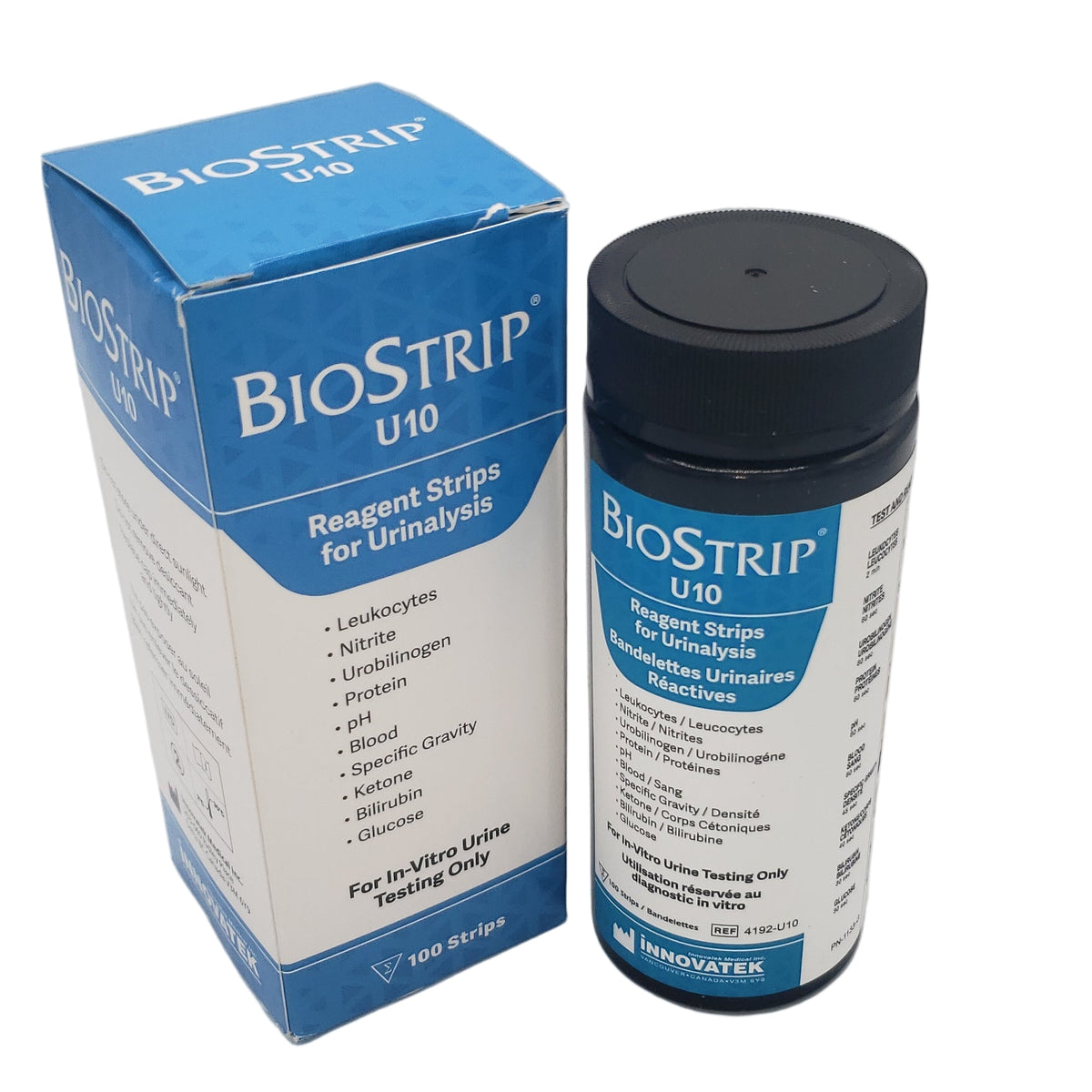 BioStrip Urinalysis 10 Parameter Test Strips