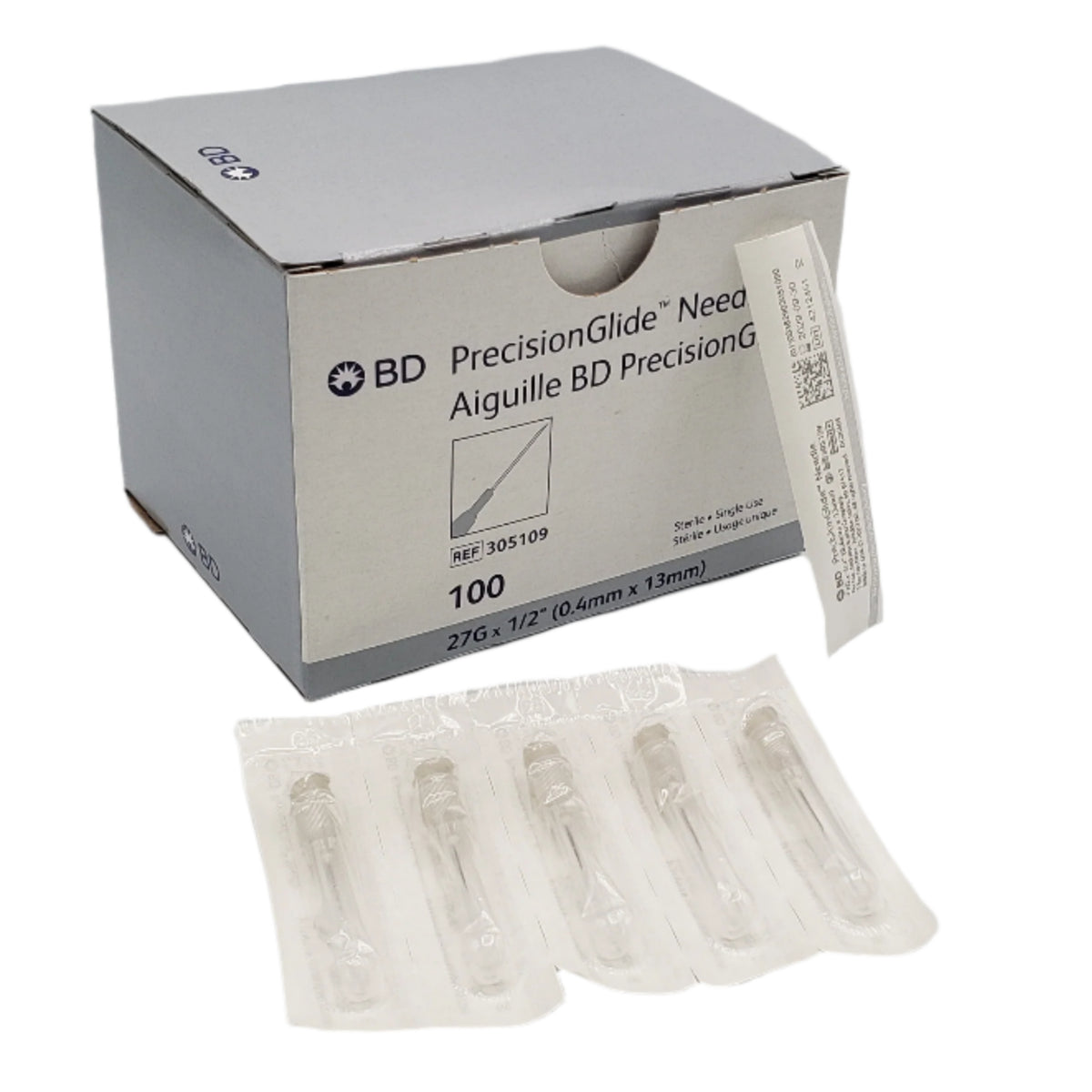 27G x 0.5" BD PrecisionGlide Needle