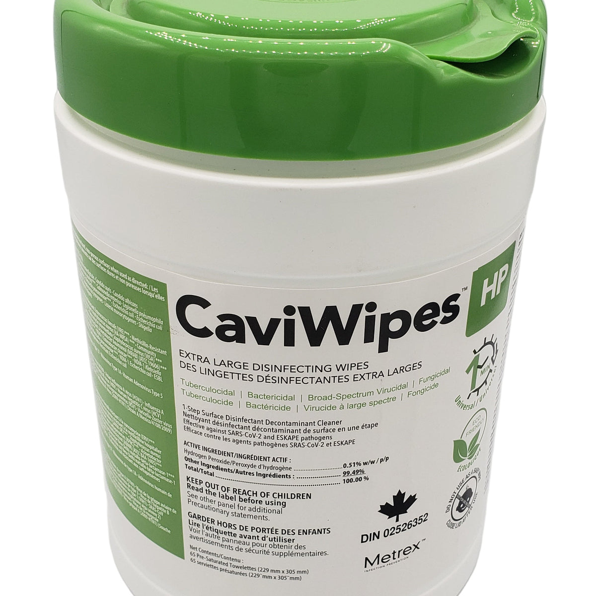 CaviWipes™ HP Surface Disinfectant Wipes | Hydrogen Peroxide-Based | R