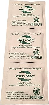 Wet-Nap Towelette Alcohol Free Case of 10 Boxes