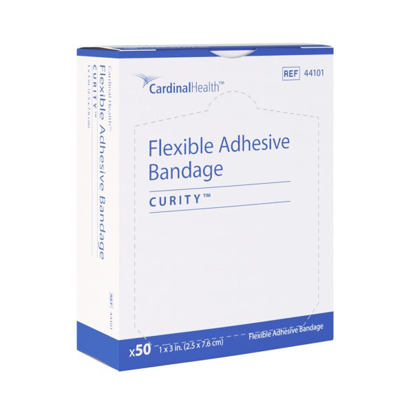Curity Fabric Bandage, Adhesive Strip Bandage W1" x L3"
