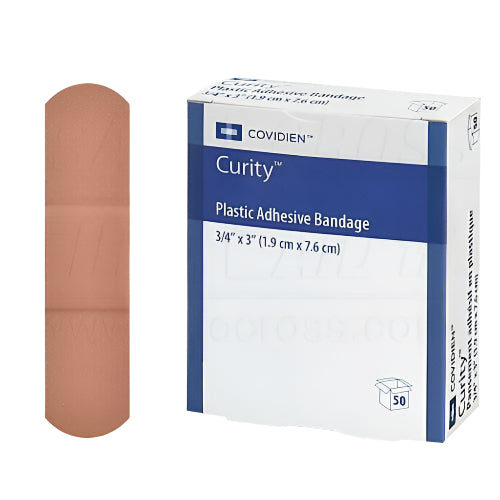 Curity™ Plastic Bandage W1" x L3"