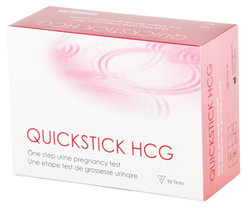 Quickstick HCG Pregnancy Test Individually Wrapped