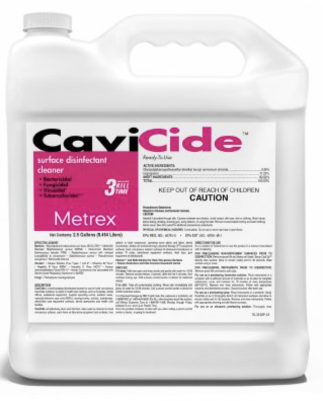 Cavicide 2.5 Gallon (2 Jugs/Case)
