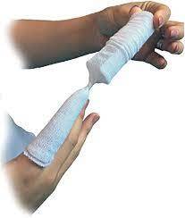 Surgitube Tubular Gauze Bandage For Small Fingers, Toes 5/8"x5yd Roll